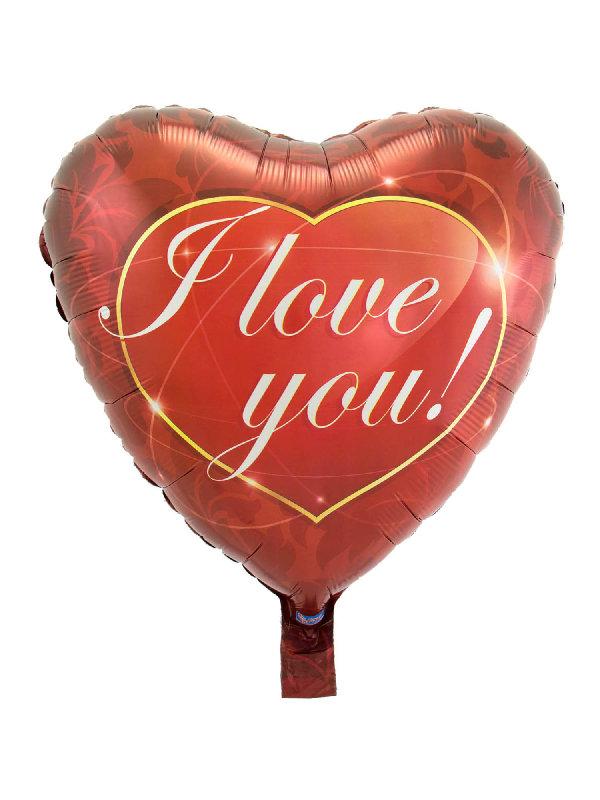 Balon folija na štapiću ''I love you'' - Veseli dućan