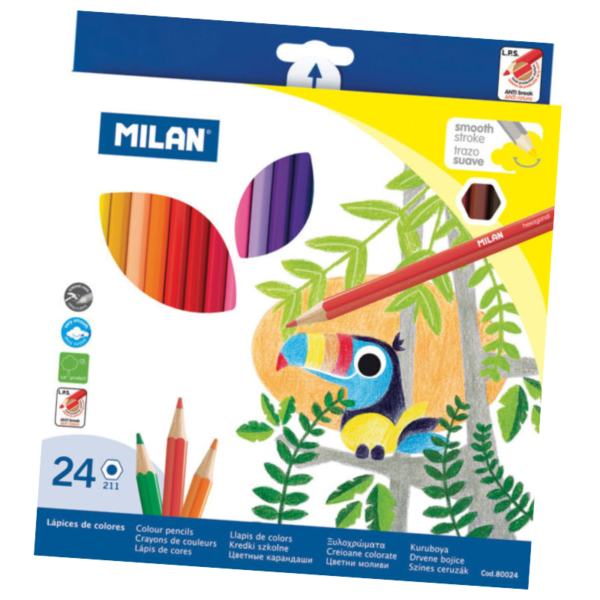 Drvene bojice Milan 24/1 - Veseli dućan